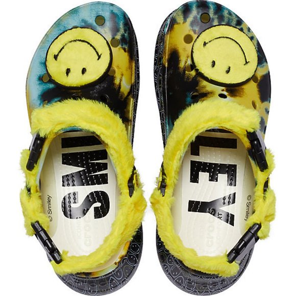 CROCS | Shoes | New Crocs Bae Translucent Smiley | Poshmark
